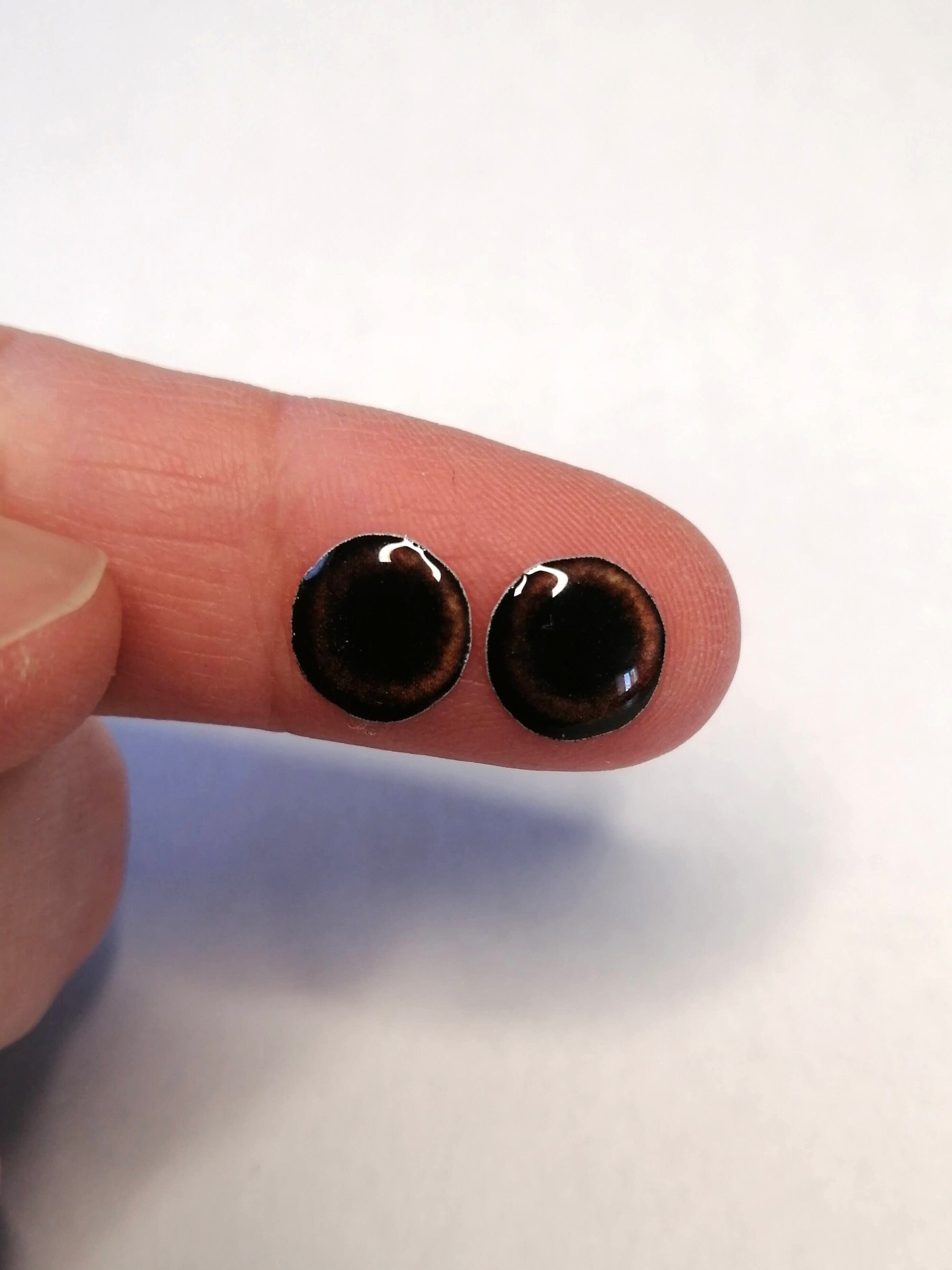 3D Iris of the Eye Stickers. Large Pupil for Cold Porcelain Dolls and ...