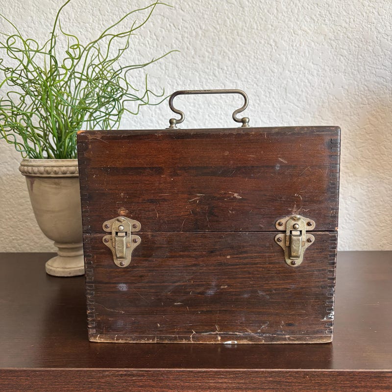 Antique Tool Box - Etsy