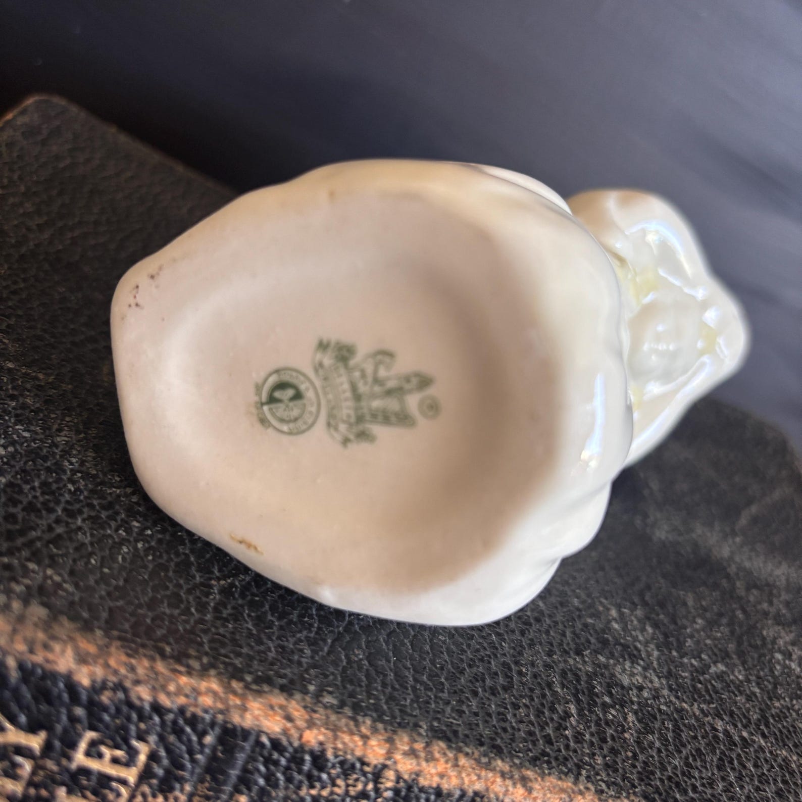 Vintage Belleek Irish China Nymph Fairy Creamer: Collectible Small ...