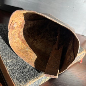 Antique Rusted Large Cow Bell and Large Skeleton Key Set of 2 Rusted ...