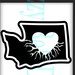 WASHINGTON State Heart With Roots File PNW, Digital Instant Download ...