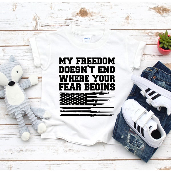 My Freedom Doesnt End Shirt - Etsy