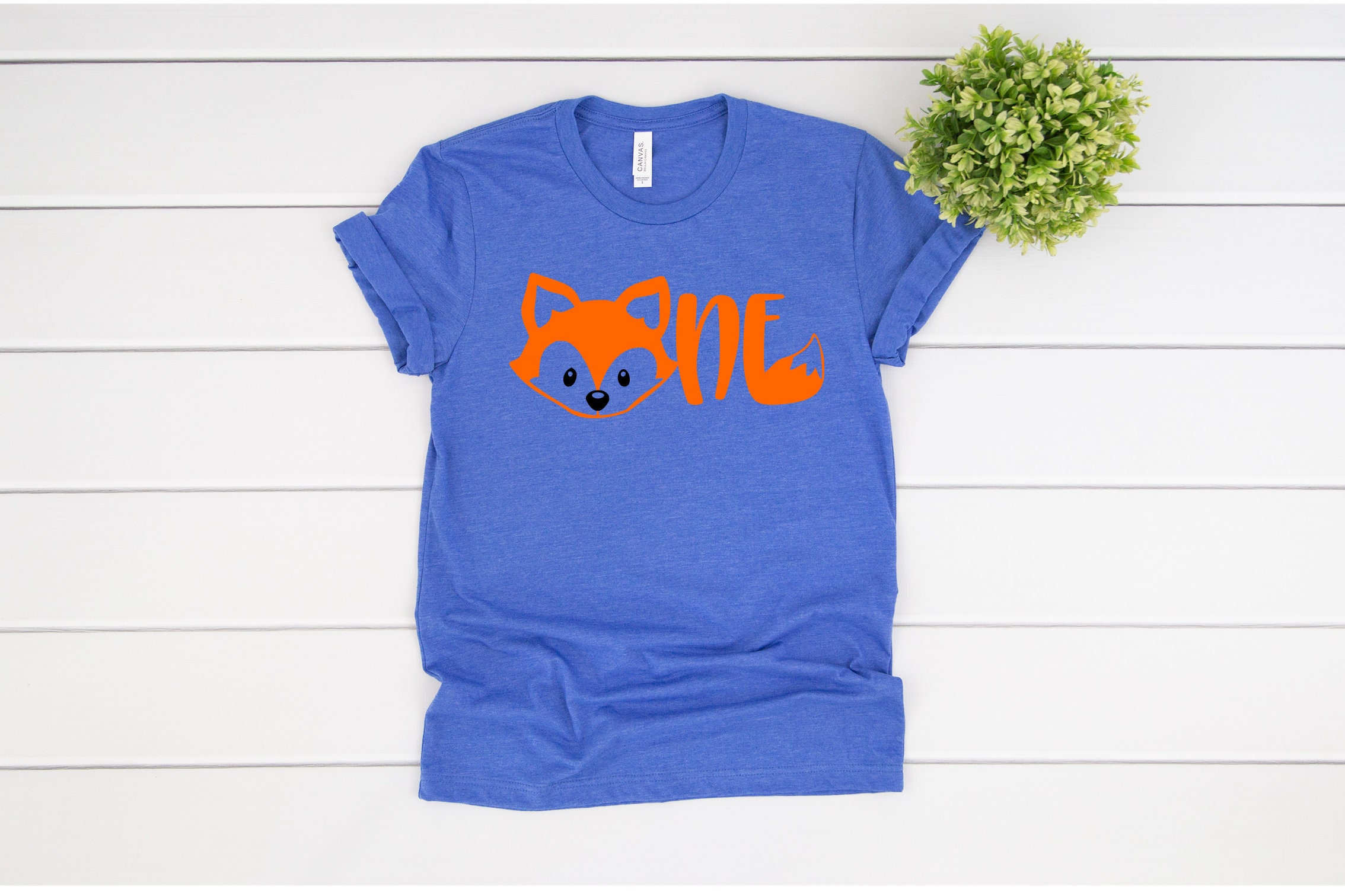 Fox First Birthday SVG PNG DXF First Birthday Outfit One | Etsy