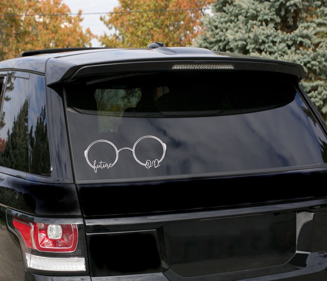 Future Doctor of Optometry Decal, Optometrist Decal, Optometrist ...