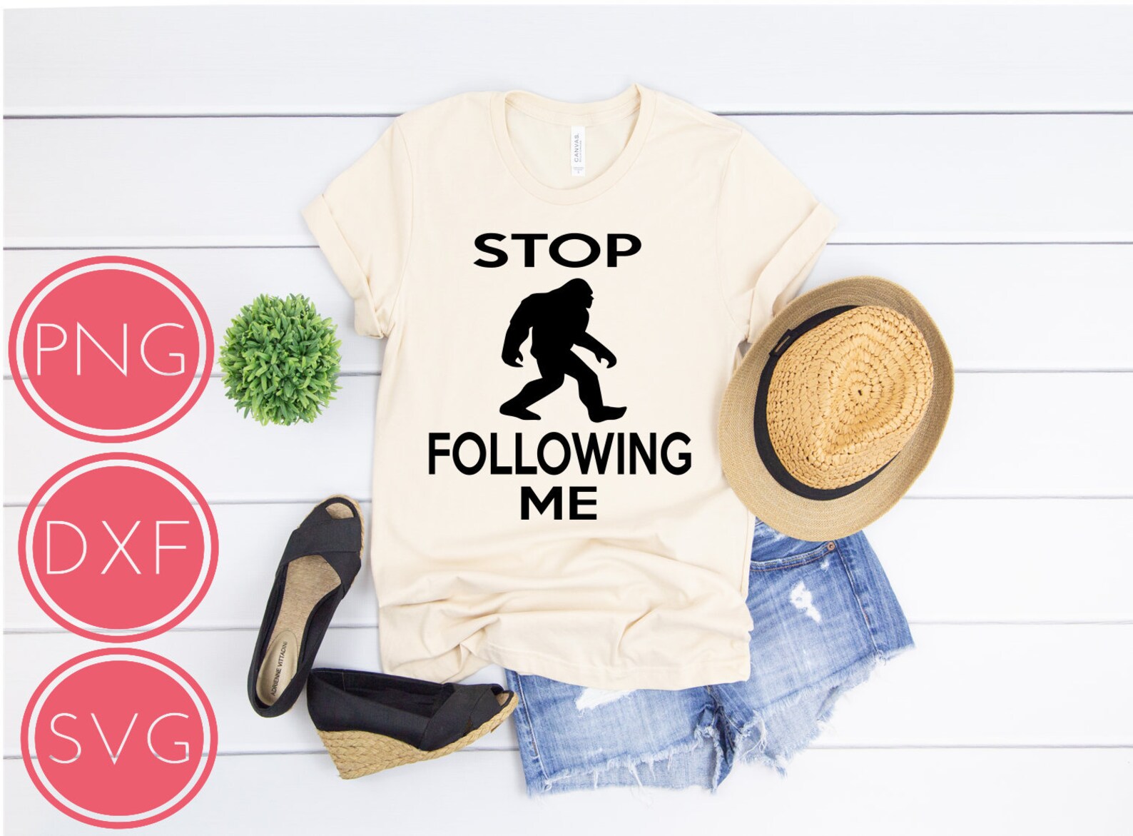 Sasquatch Bigfoot Stop Following Me File Pnw, Digital Instant Download ...