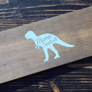 MAMASAURUS Dinosaur Decals Proud Mom, Baby on Board, Mom & Baby, Car ...