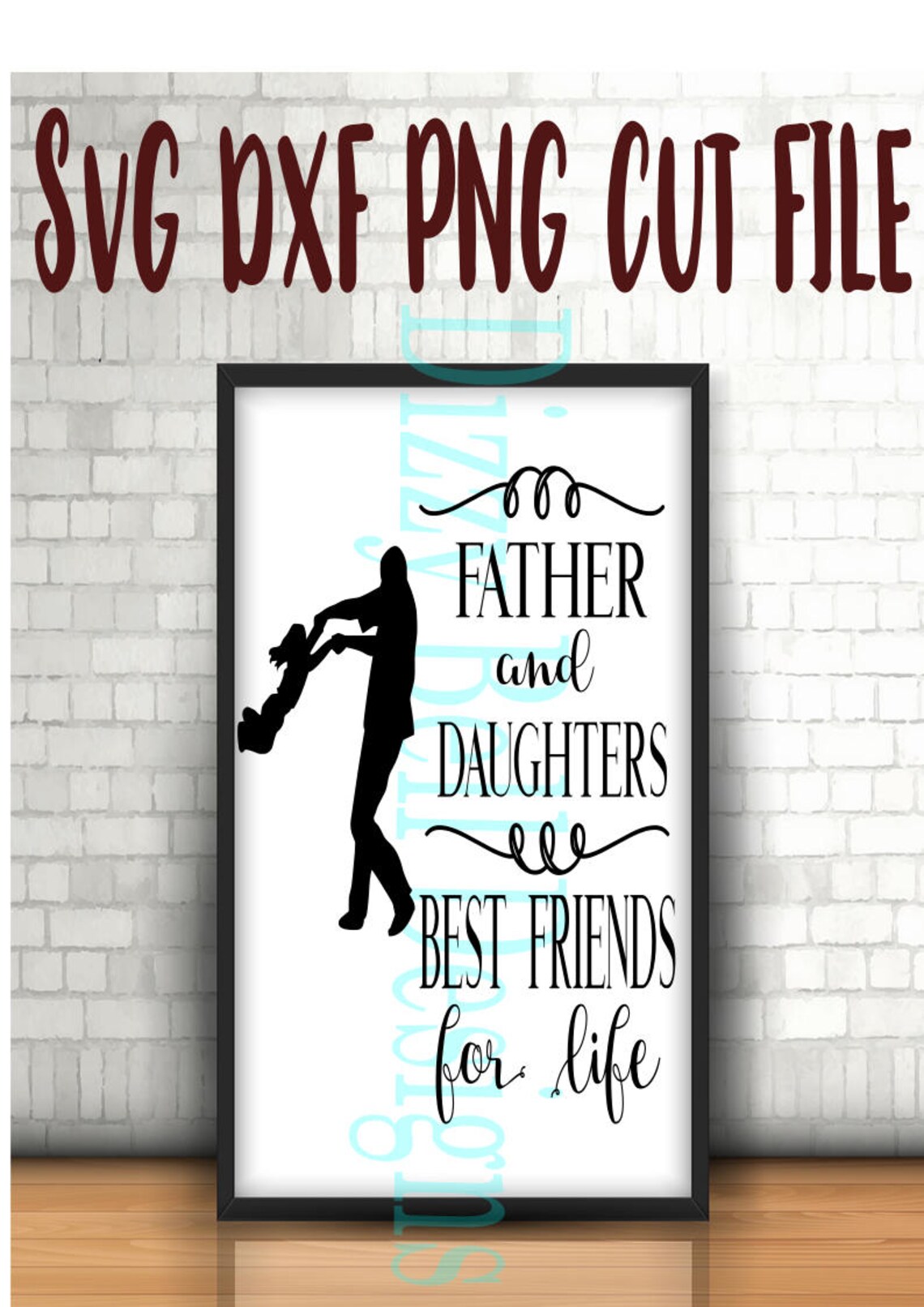 Father and Daughters Best Friends for Life BFF Fatherly Love - Etsy