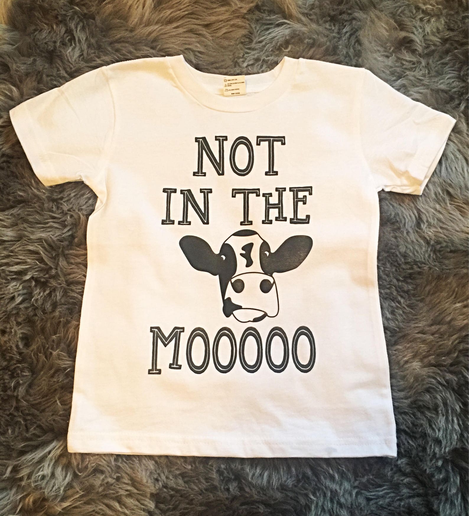 Not In The MOOOOO Baby Toddler or Infant Unique funny | Etsy