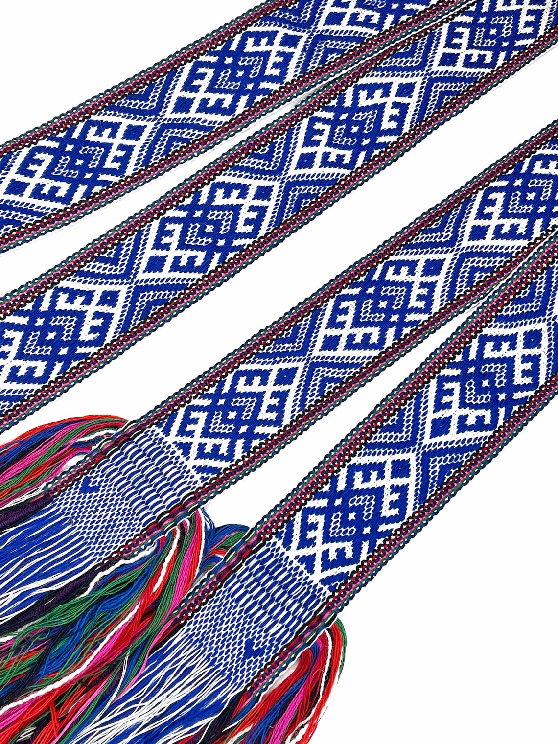 Lithuanian traditional handwoven sash belt handmade belt | Etsy