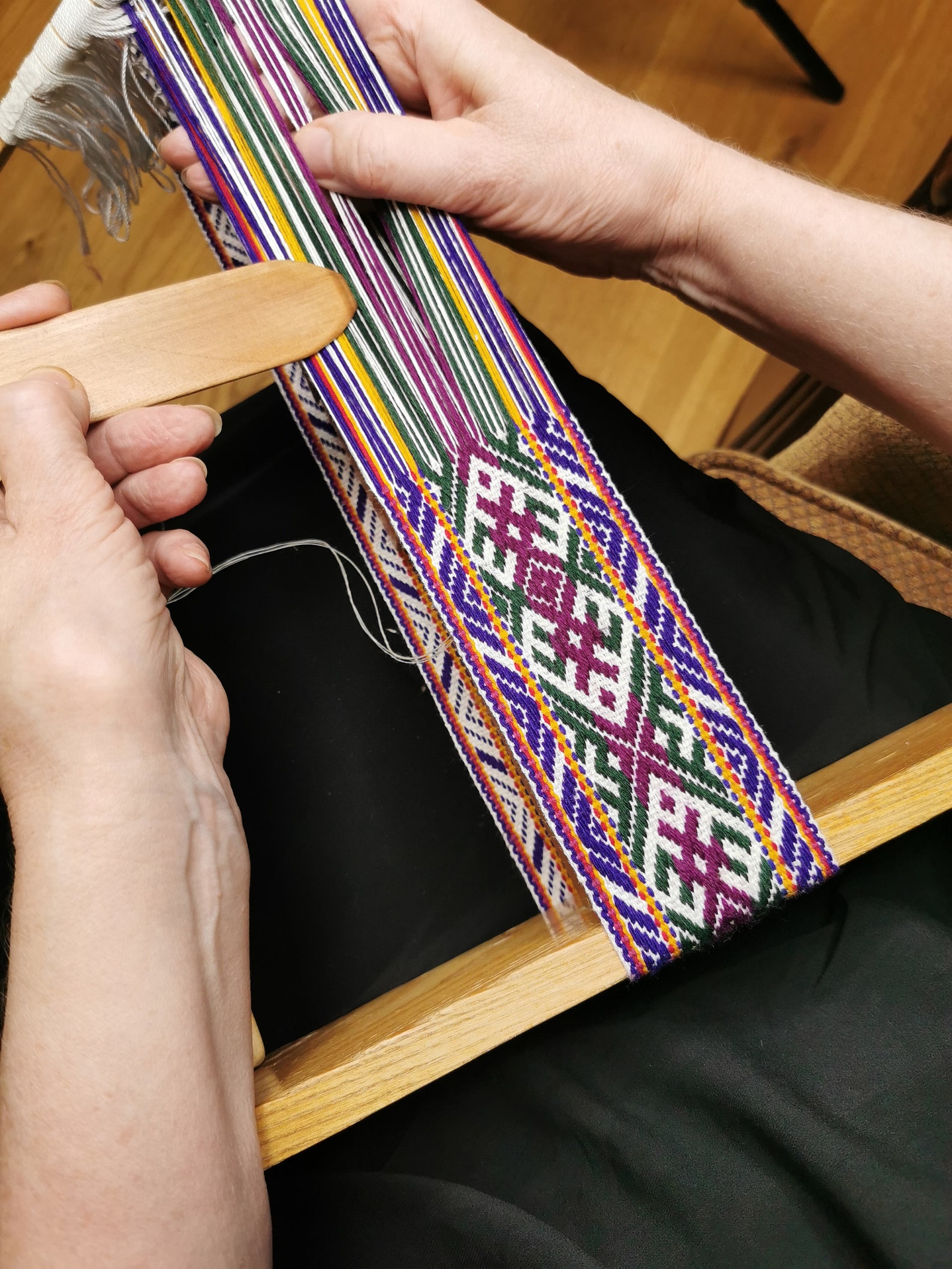 Handwoven Sash Lithuanian Traditional Belt Handmade Belt Band - Etsy