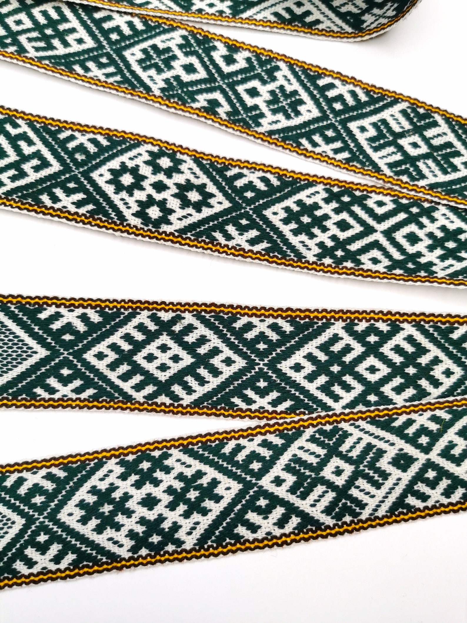 Lithuanian Traditional Handwoven Sash Belt Handmade Belt Band Gift ...