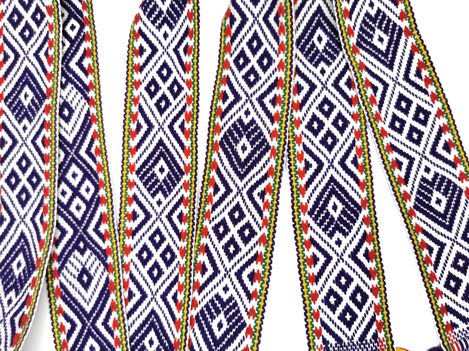 Lithuanian Traditional Handmade Handwoven Sash Belt Band Gift Accessory ...