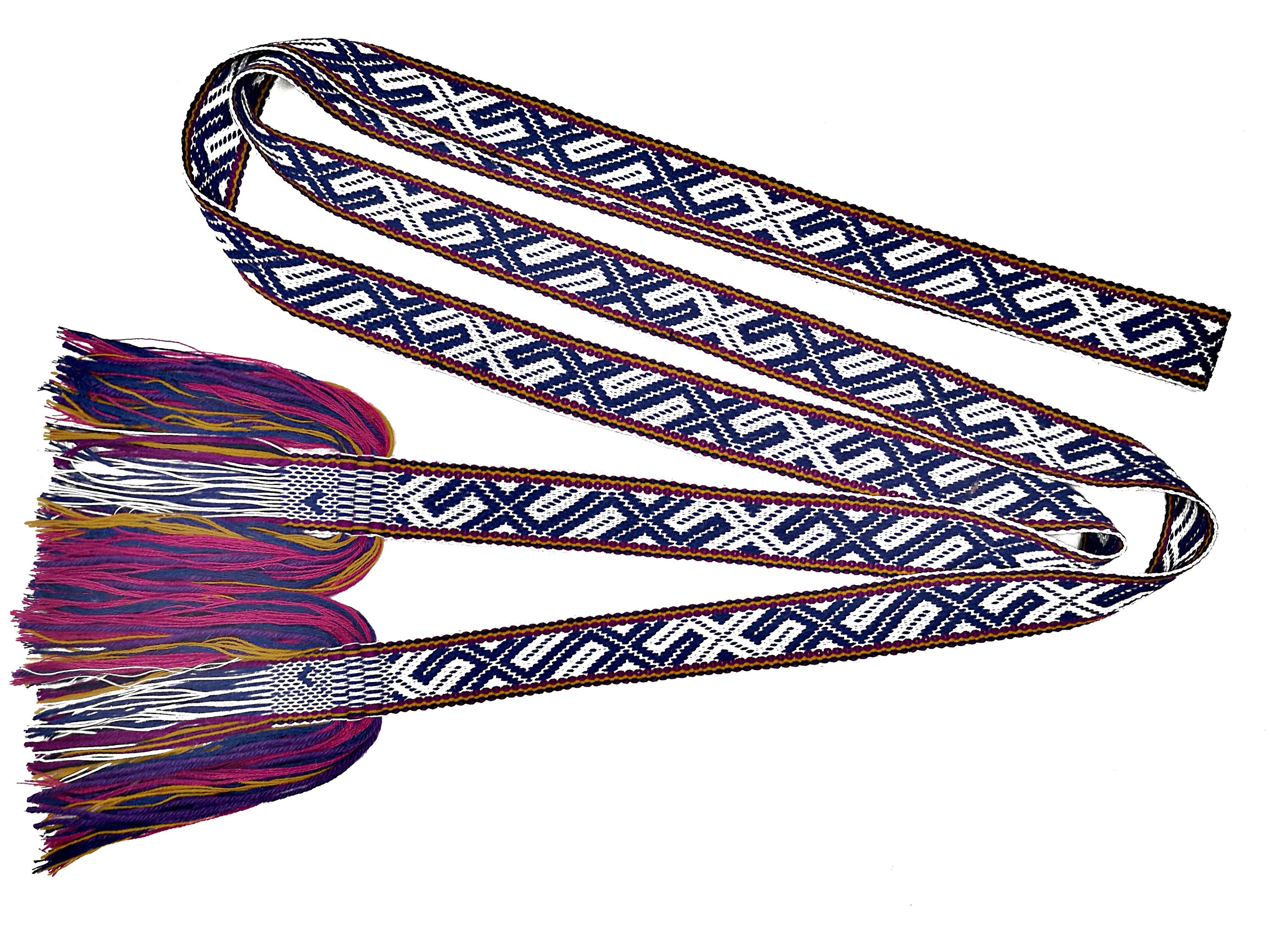 Lithuanian Traditional Handwoven Sash Belt Handmade Belt Band - Etsy