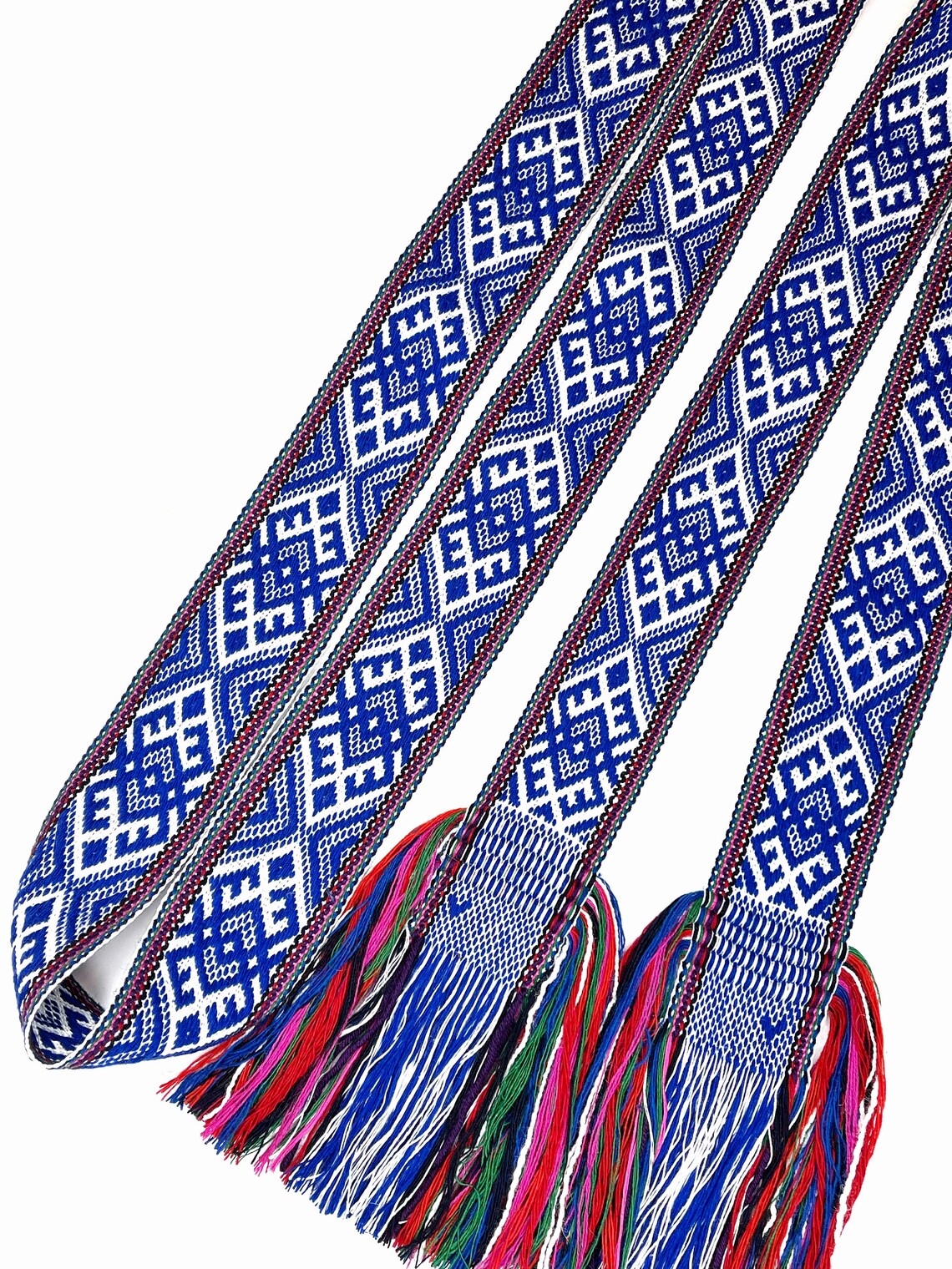 Lithuanian traditional handwoven sash belt handmade belt | Etsy