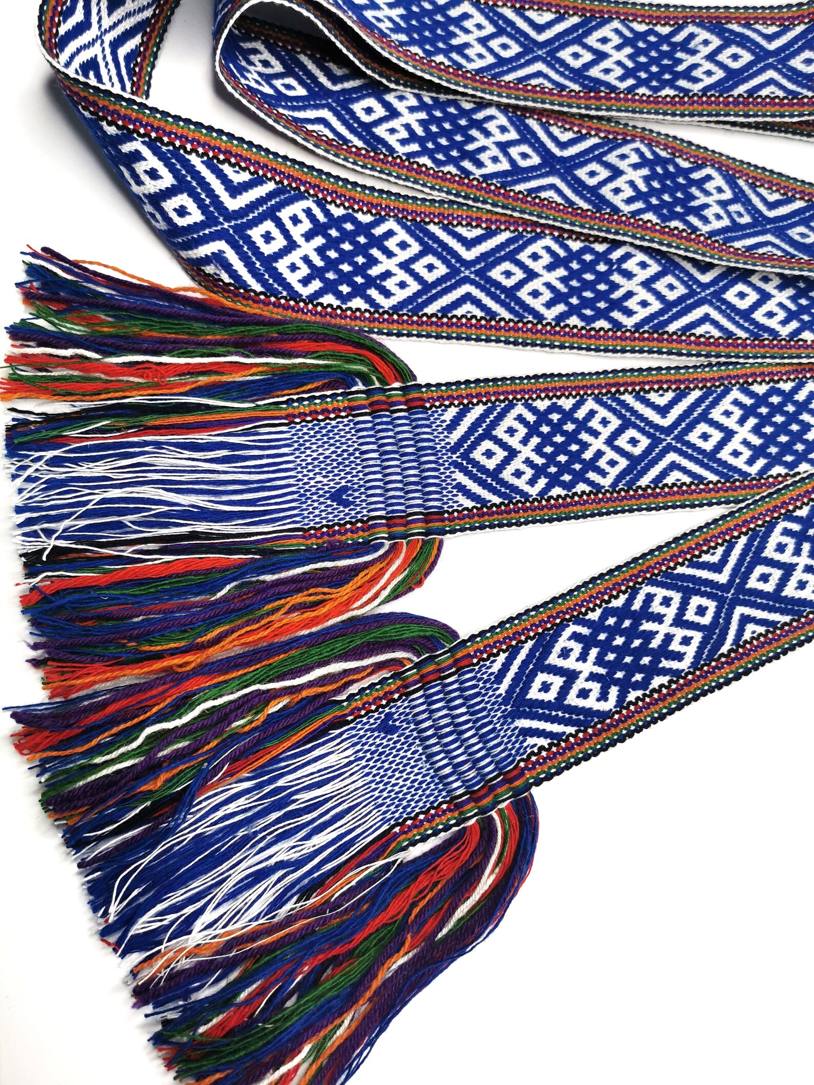 Lithuanian Traditional Handwoven Sash Belt Handmade Belt Band - Etsy