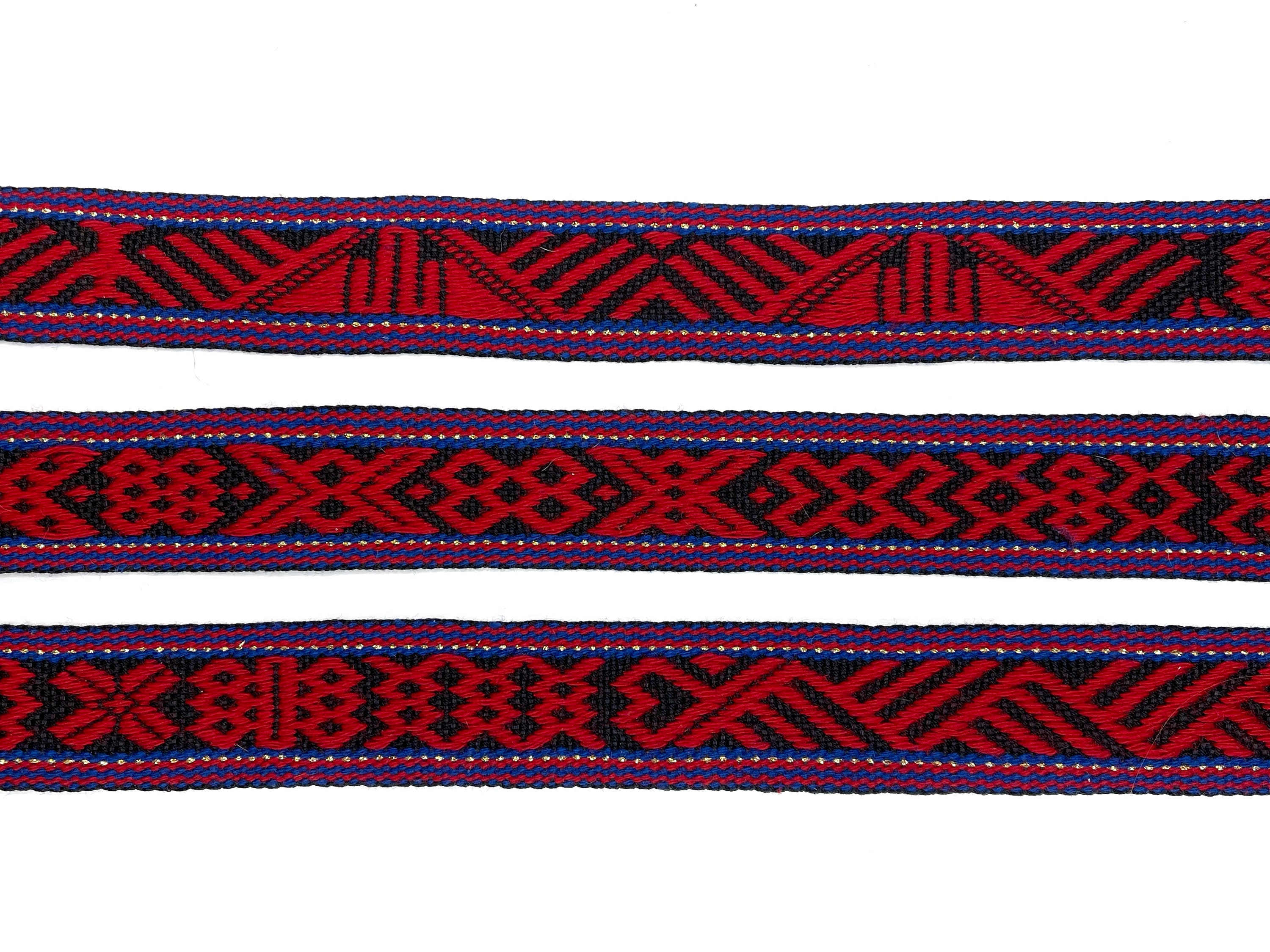 Lithuanian Traditional Handwoven Sash Belt Handmade Belt Band Gift ...
