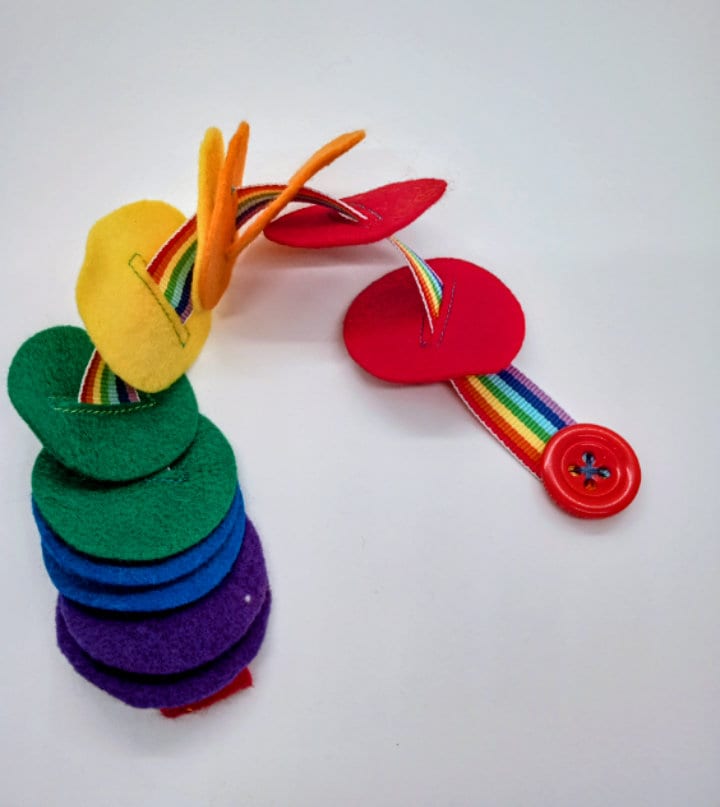 Buttoning Practice, Fine Motor Skill, Montessori Buttoning, OT, Fine ...