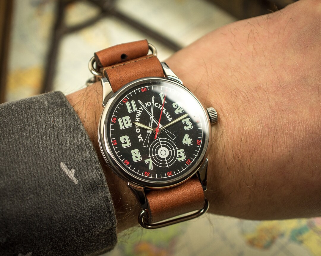 Vintage Watch, for Personal Shooting, Aviator Watch, Soviet Watch ...