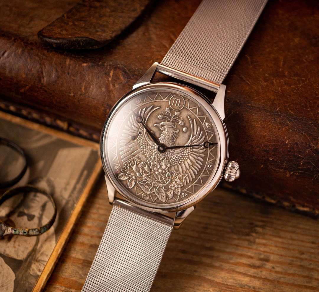 Scorpio Zodiac Signs, Marriage Watch, Zodiac Watch, Custom Watch, Coin ...