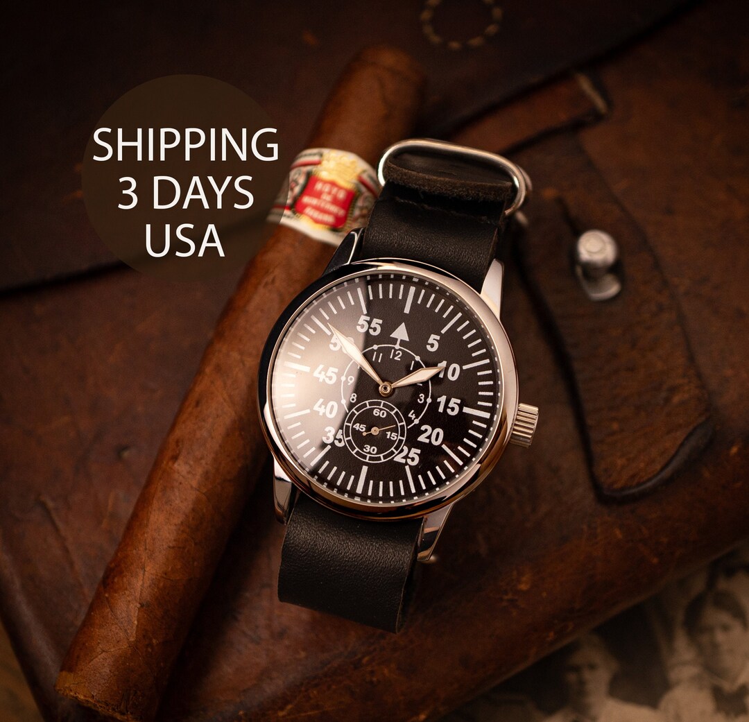 Aviator Watch, Rare Mens Watch, Soviet Military, the Air Force ...
