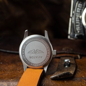Aviator Watch, Vintage Watch, Rare Mens Watch, Mecnical Watch, Vintage ...