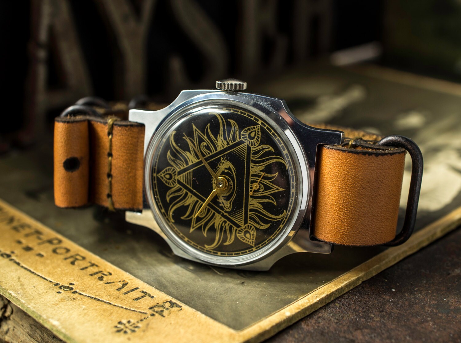 RARE Masonic Watch Vintage Soviet Men's Watch Called - Etsy