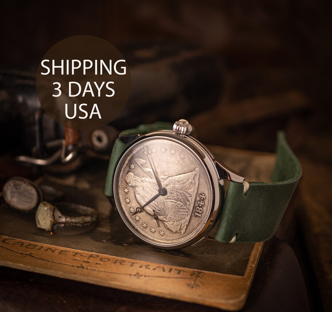 American Dollar Watch, Limited Edition Watch, Watch Men's, Green Strap ...