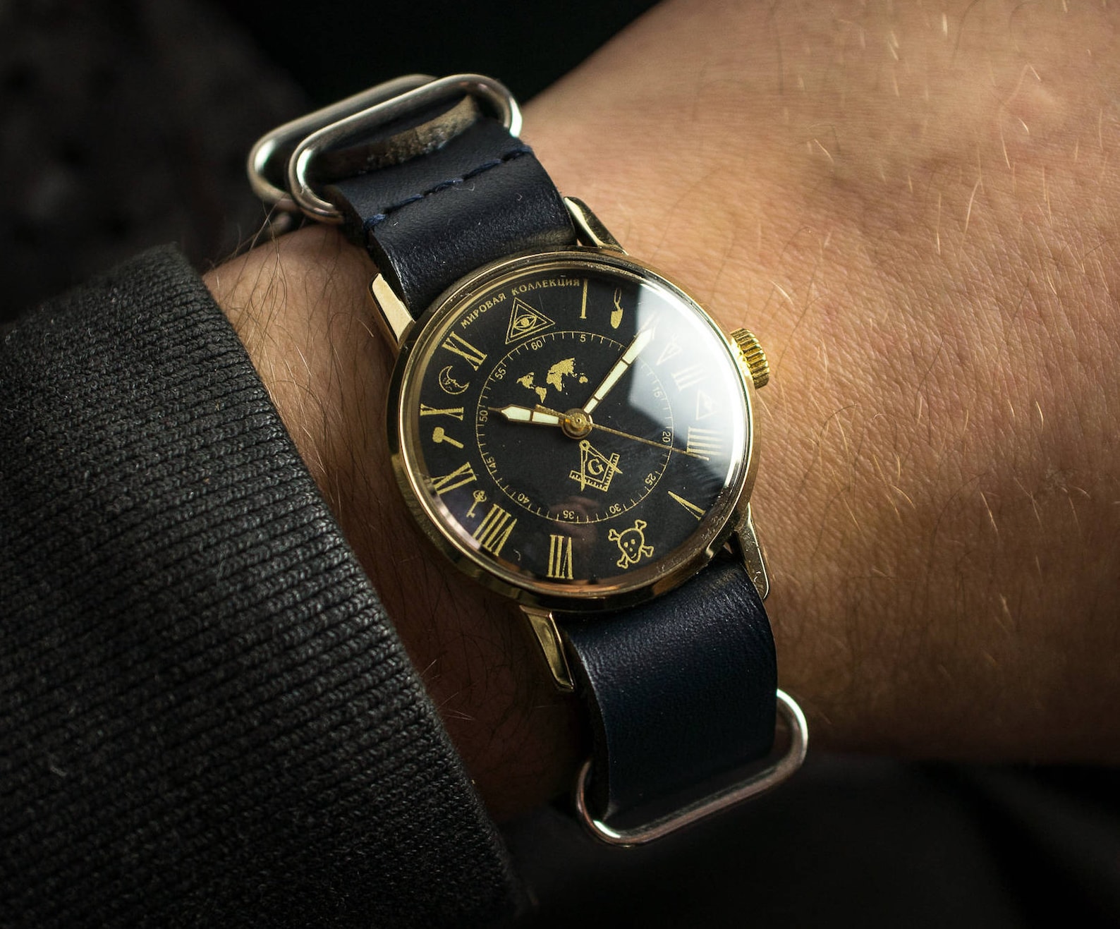 RARE Masonic Watch Vintage Soviet Men's Watch Called | Etsy