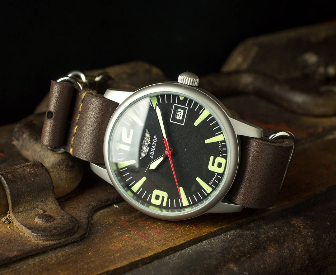 Rare - Aviator Calendar Watch, Soviet Military, the Air Force ", Soviet ...