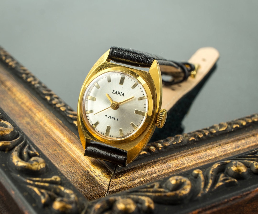 Gilded Vintage Watch, Vintage Watch. Soviet Watch, Women's Watch, Women ...