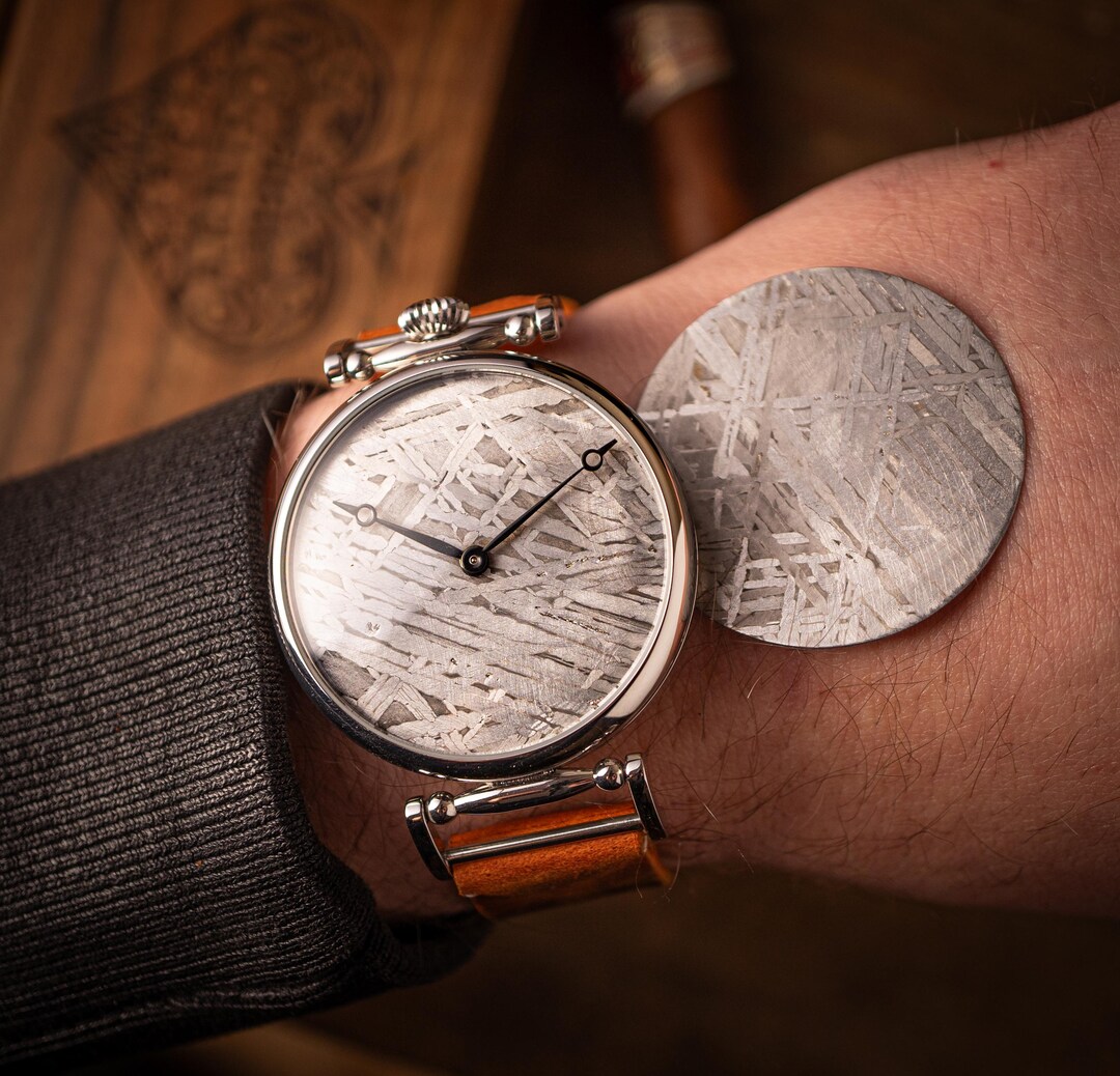 Meteorite Watch, the Dial is Made of a Real Meteorite, Vintage Watch ...