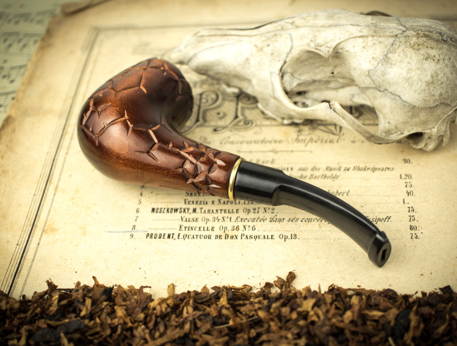 Smoking Pipe the Sahara. Wood Carved Smoking Pipe. | Etsy