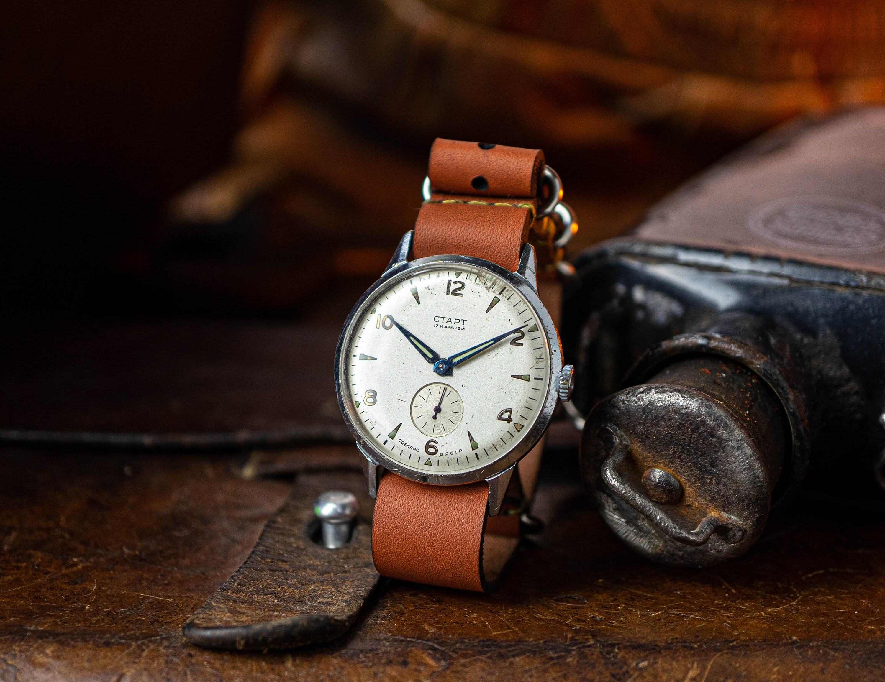 Ultra Rare Watch ''start'' 1950s, Made in USSR 2 Mchz KIROVA, Men's ...