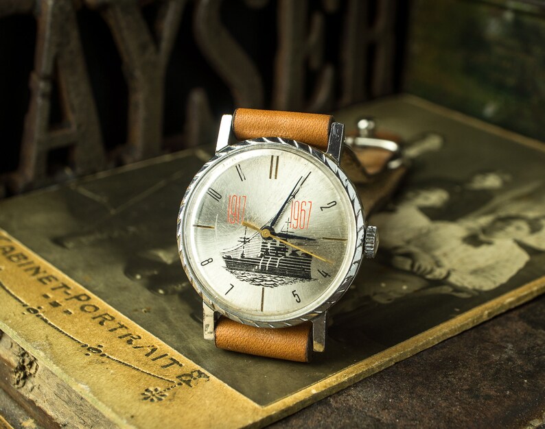 Vintage 1960 Soviet men's watch called | Etsy