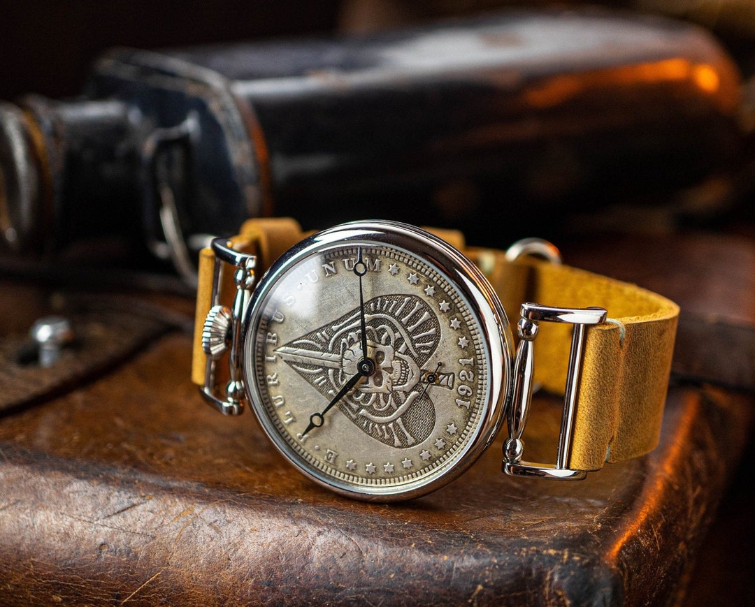 Steampunk Watch, Hobo Watch, Mens Wrist Watch, Hipster Watch, Very Rare ...