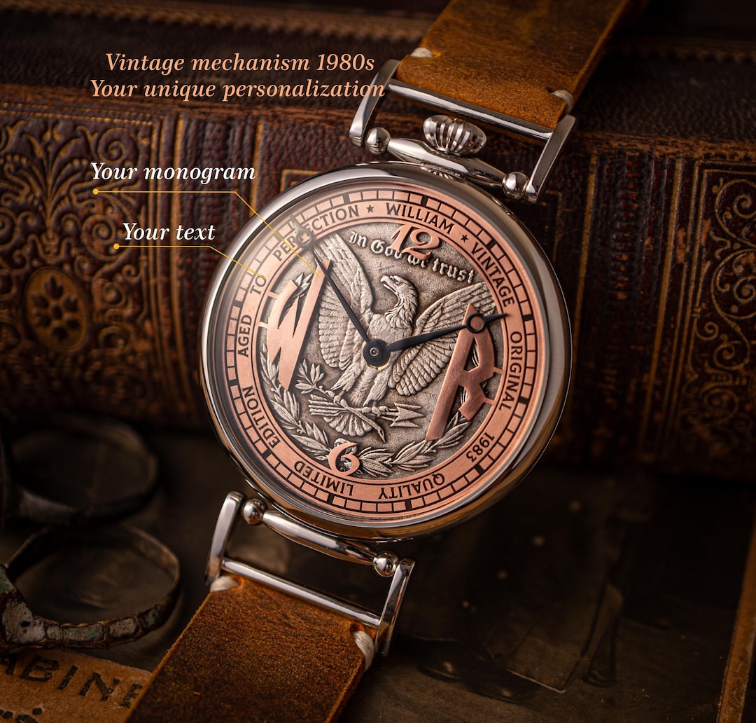 Personalized Watches, Vintage Watch, Liberty Watch, Dollar Coin Watch ...
