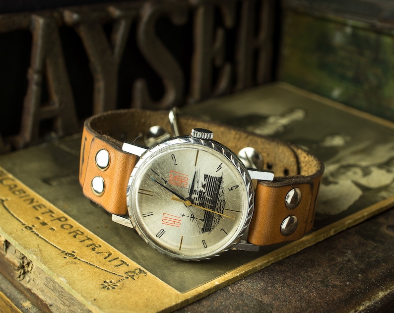 Vintage 1960 Soviet men's watch called | Etsy