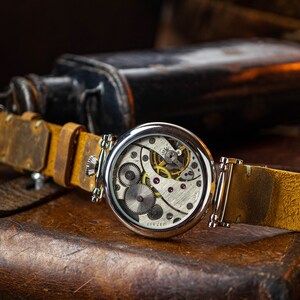 Personalized Anniversary Watch, Custom Gift Watch for Him, Steampunk ...