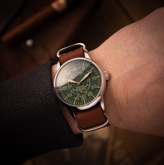 aviator watch soviet military - Gem