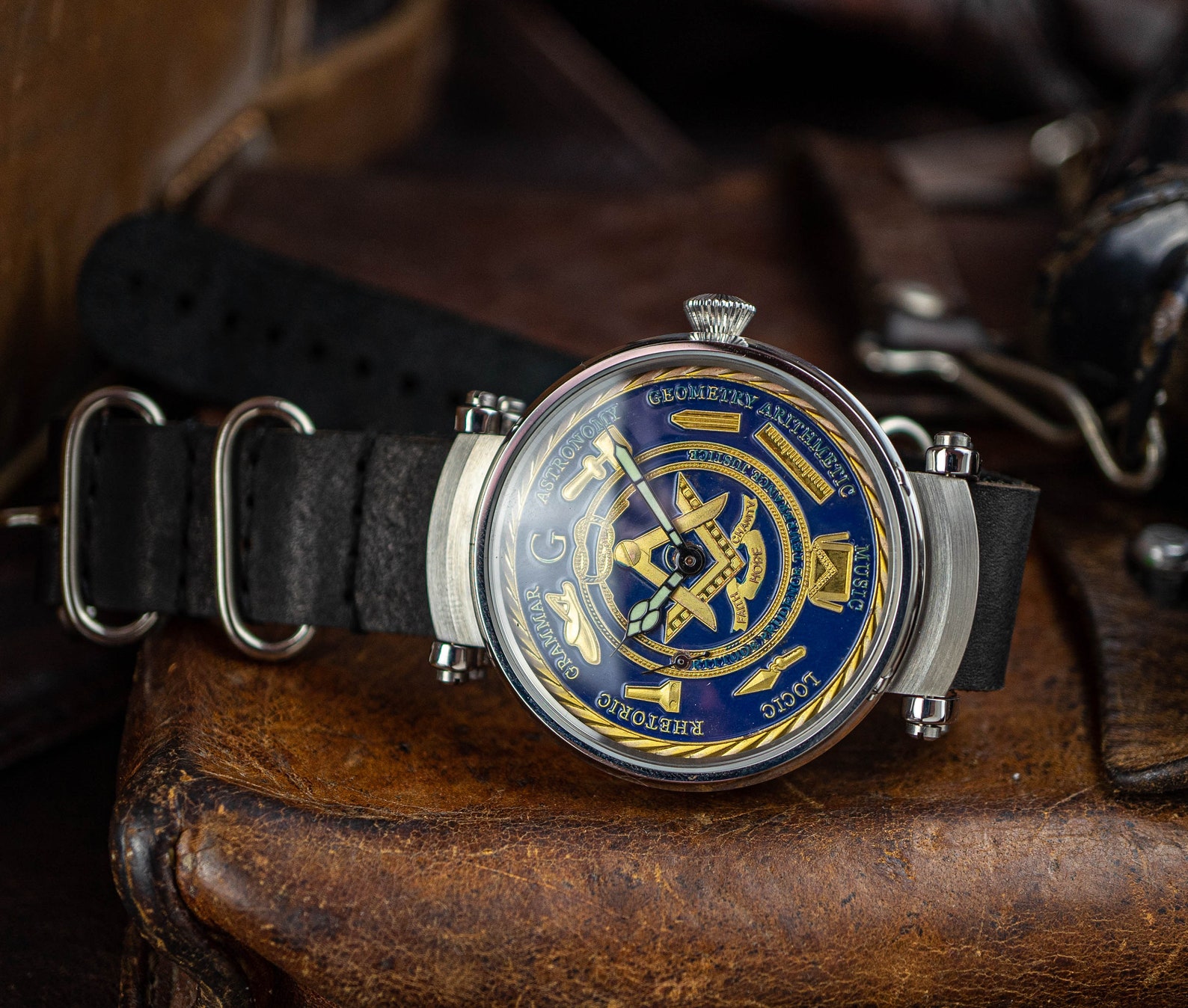 Masonic Watch, Exclusive Watch, Handmade Watch, Watches,very Rare Watch ...