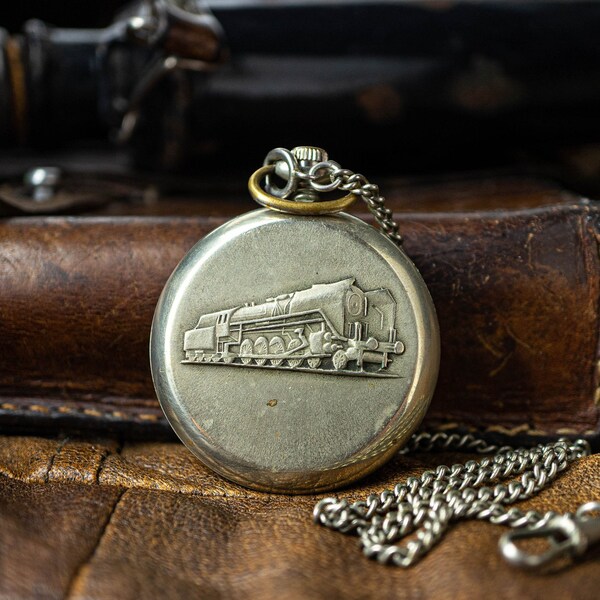 Pocket Watch Train - Etsy