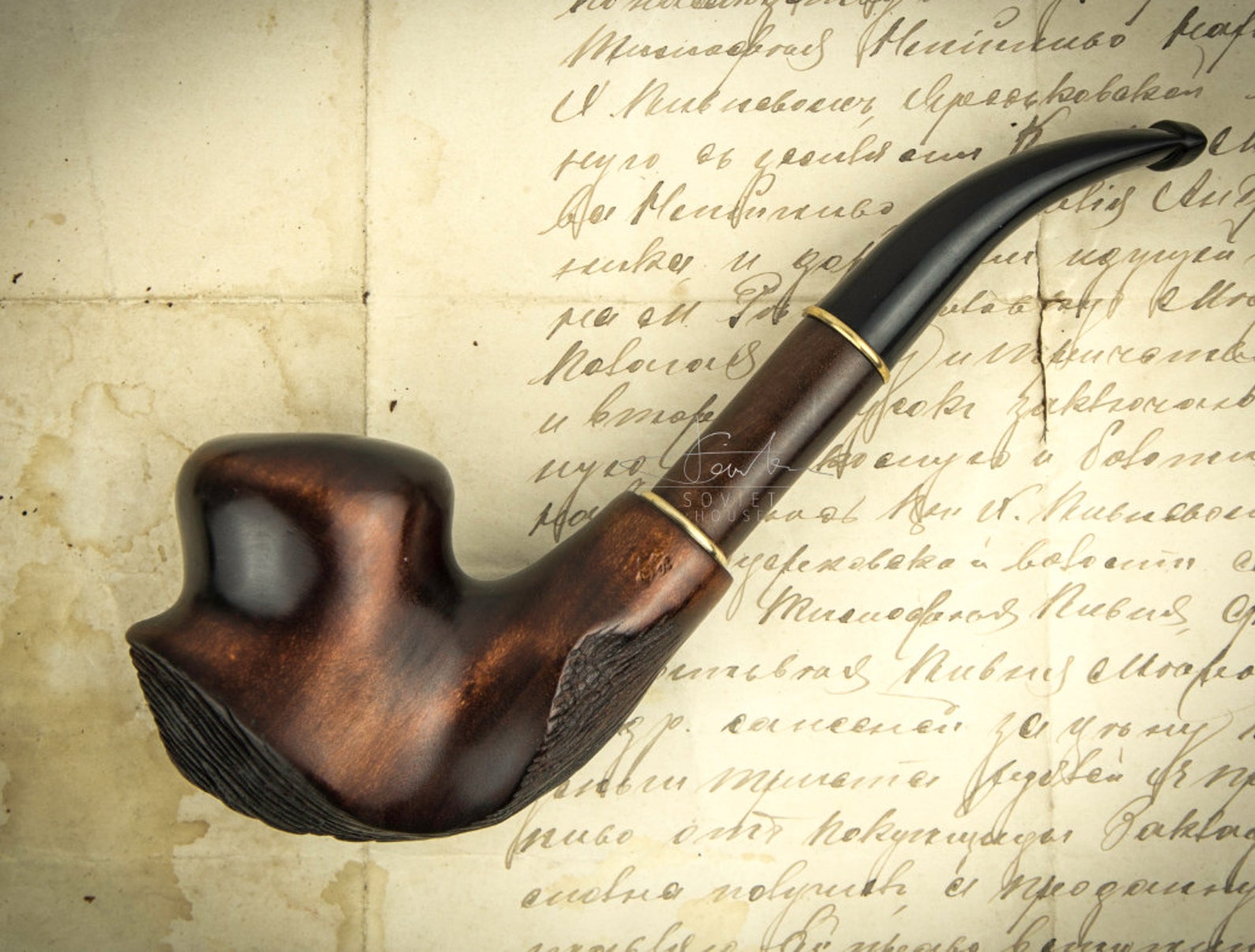 Smoking Pipe dali 2. Wood Carved Smoking Pipe. | Etsy