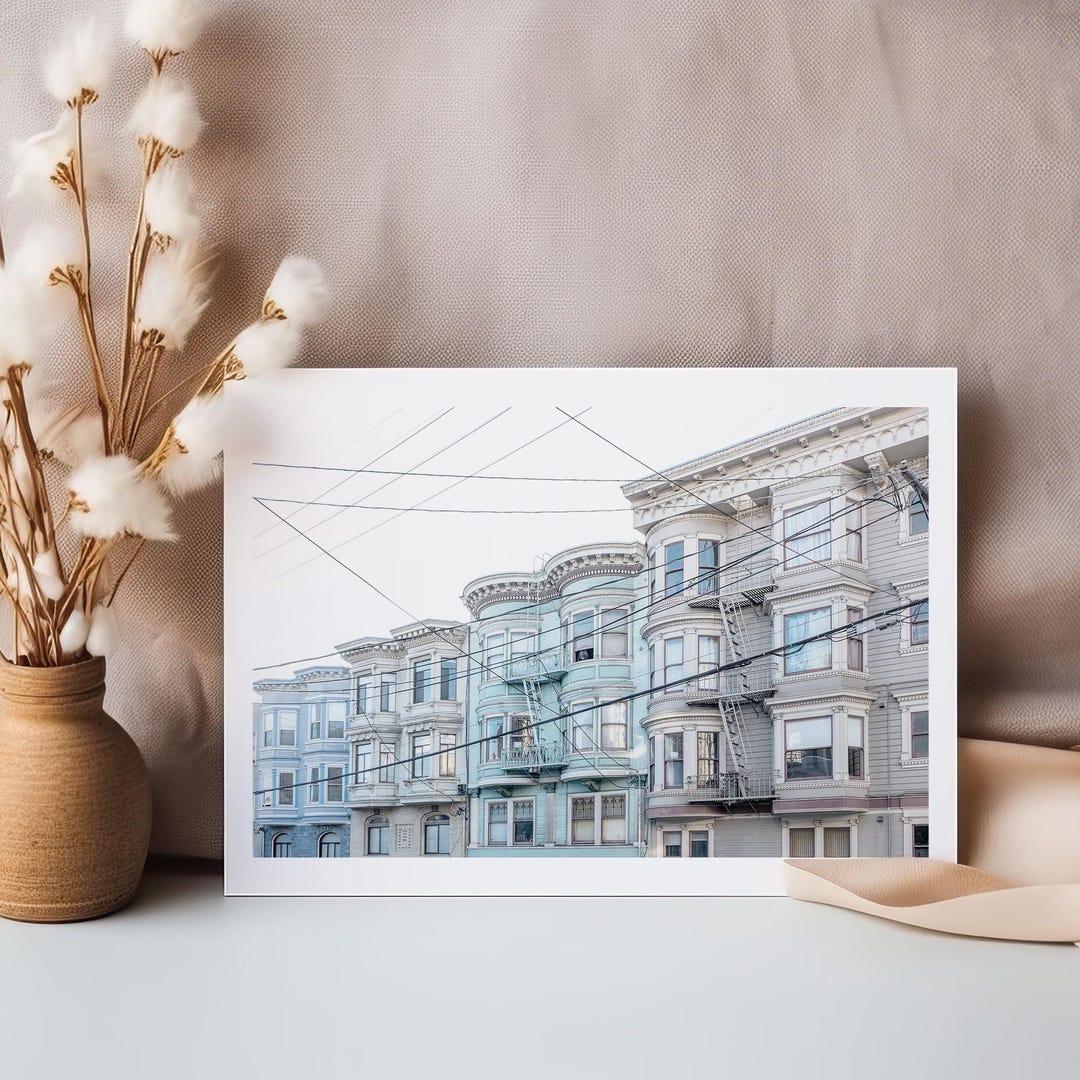 San Francisco Greeting Card, San Francisco Card, Travel Greeting Cards ...