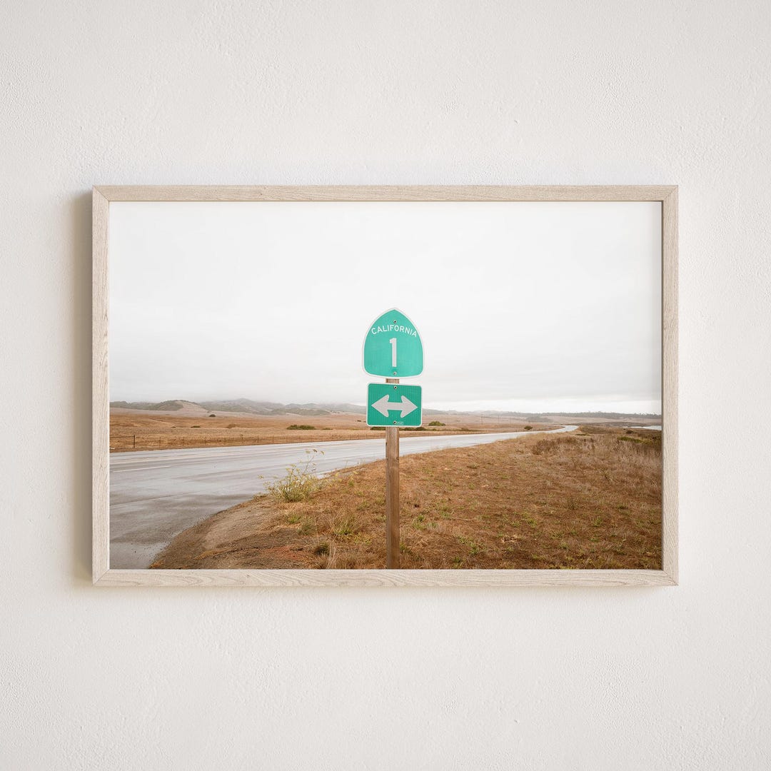 Highway One Wall Art, Highway One Print, Gallery-quality Landscape ...