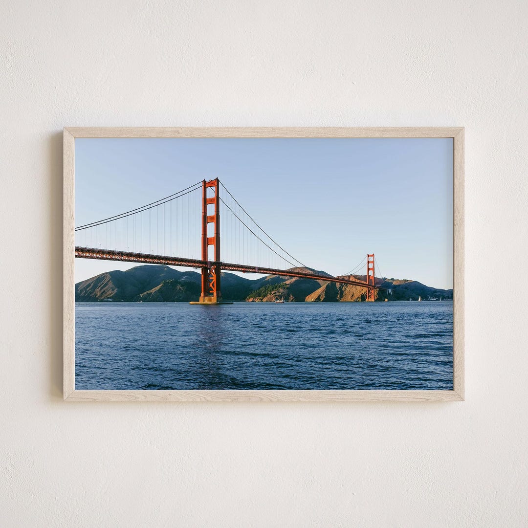 Golden Gate Bridge Wall Art, Golden Gate Print, Gallery-quality San ...
