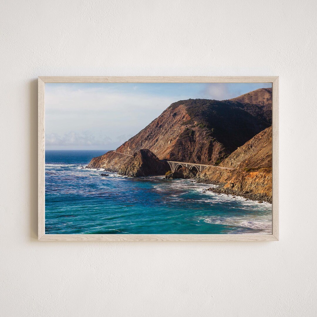 Big Sur Bridge Wall Art, Big Sur Bridge Print, Bridge Art, Gallery ...