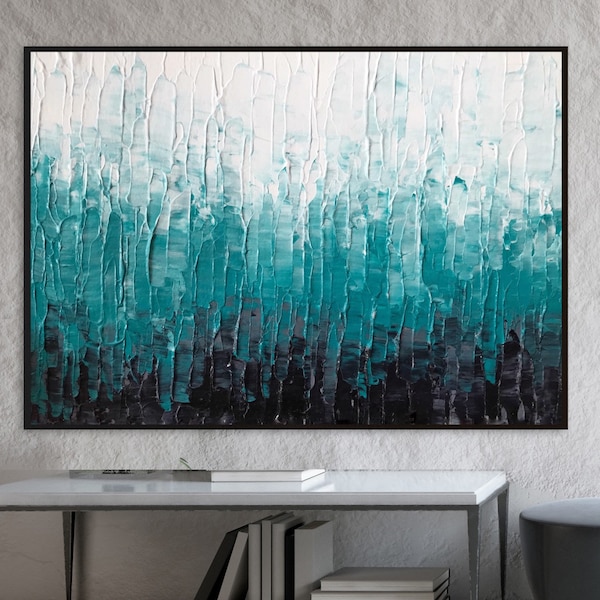 Turquoise Wall Art - Etsy
