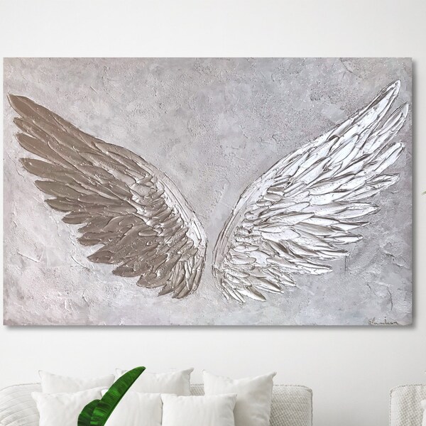 Angel Wings Painting - Etsy