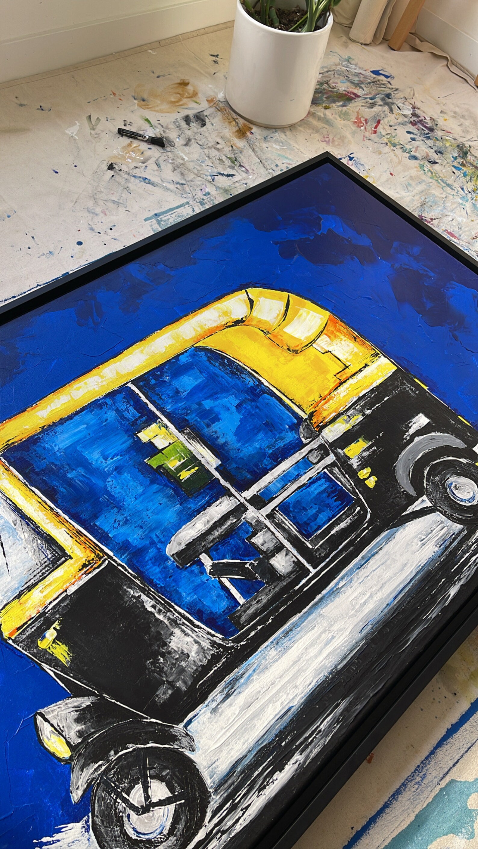 Auto Art, India Art, Auto Rickshaw, Indian Decor, Indian Painting ...