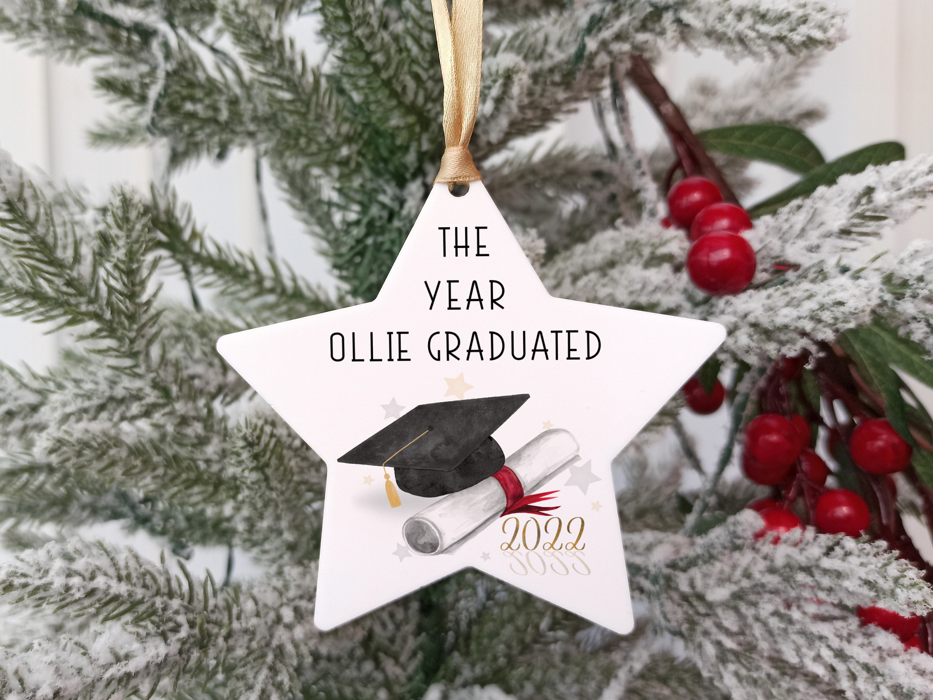 Graduation Christmas Tree Decoration Graduate 2022 - Etsy UK